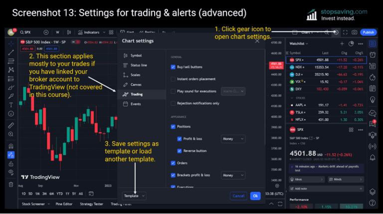 How to Use TradingView Tutorial with 32 Screenshots - Stopsaving.com